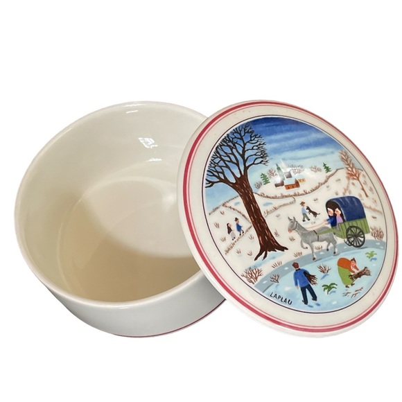 Villeroy & Boch | Dining | Naf Christmas Candy Box Lid Villeroy Boch ...